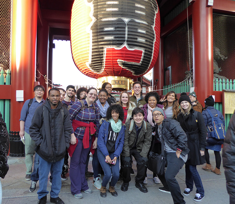 KCP Winter 2016 Students Visit Asakusa | KCP International