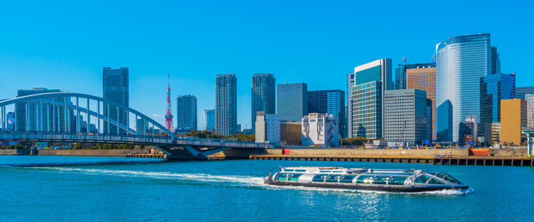 Japan Travelogue: Tokyo Water Bus | KCP Japanese Language School